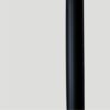 48”-108" Door Pulls | Round Black Door Handle - Powder-Coated