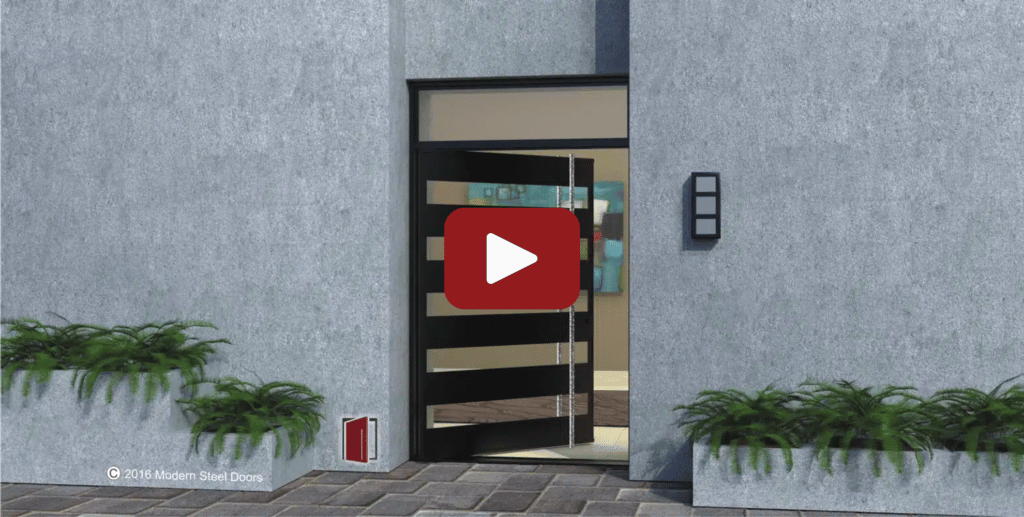 Inspiration for the Edge Door - Video | Modern Steel Doors